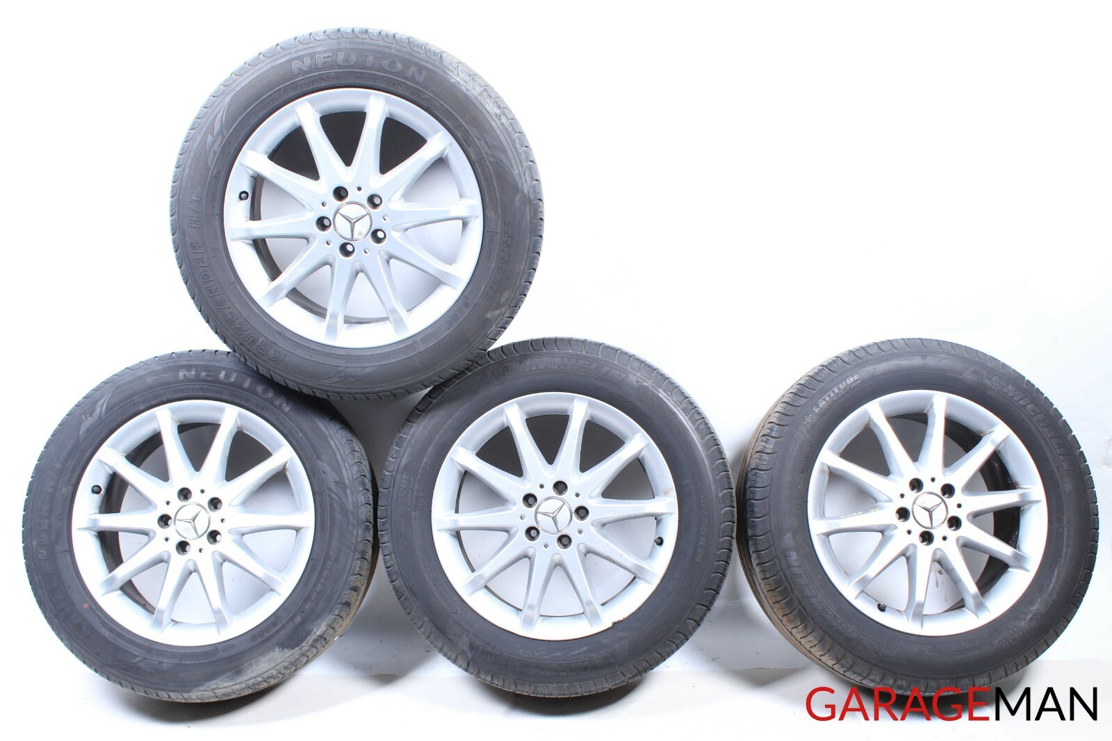 06-09 MERCEDES W251 R350 R500 WHEEL RIM TIRE SET 8J X 18H2 ET67 OEM | eBay