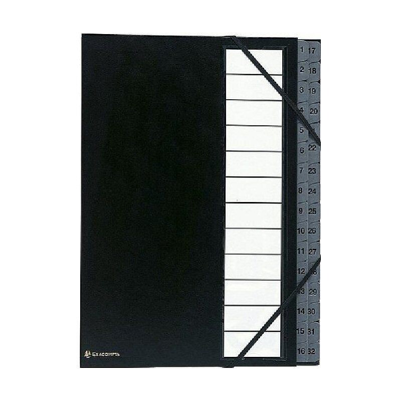 A4 Multipart File Expanding Folder 32 Section Exacompta Ordonator ...