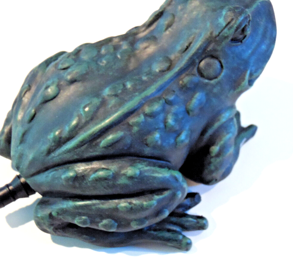 Pond Frog Spitter Tetra Aerator Water Fountain Feature 6" Decoration | eBay