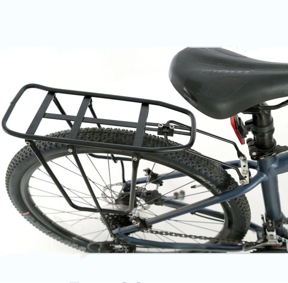 Bicycle Cargo Rack Rear Bike Rack,Bike Luggage Rack fits Most Mountain ...