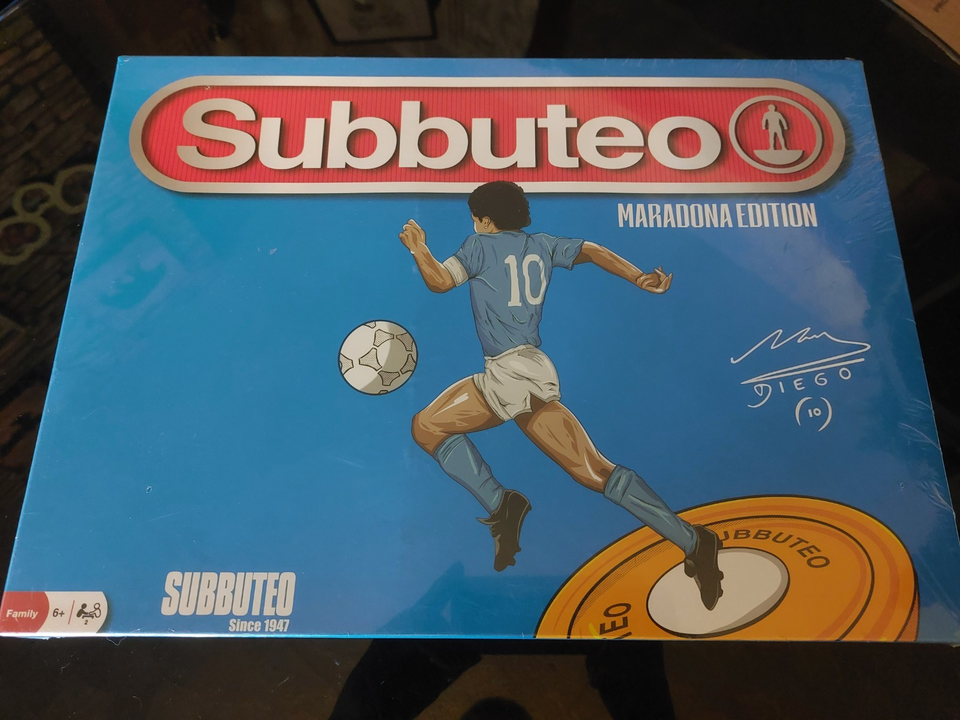 Subbuteo Maradona Napoli Box Set ***ITALIAN VERSION***SEALED*** | eBay UK