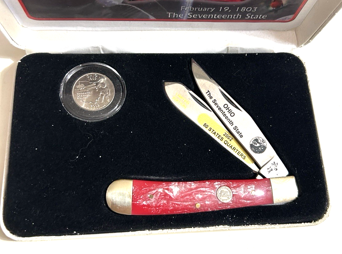 Ohio 17th State Pocket Knife State Coin Boxed Set | eBay