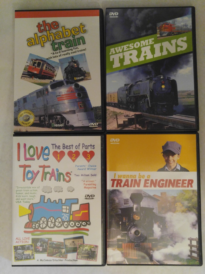 Topics' Kids Love Trains collection-4 DVD collector's set | eBay