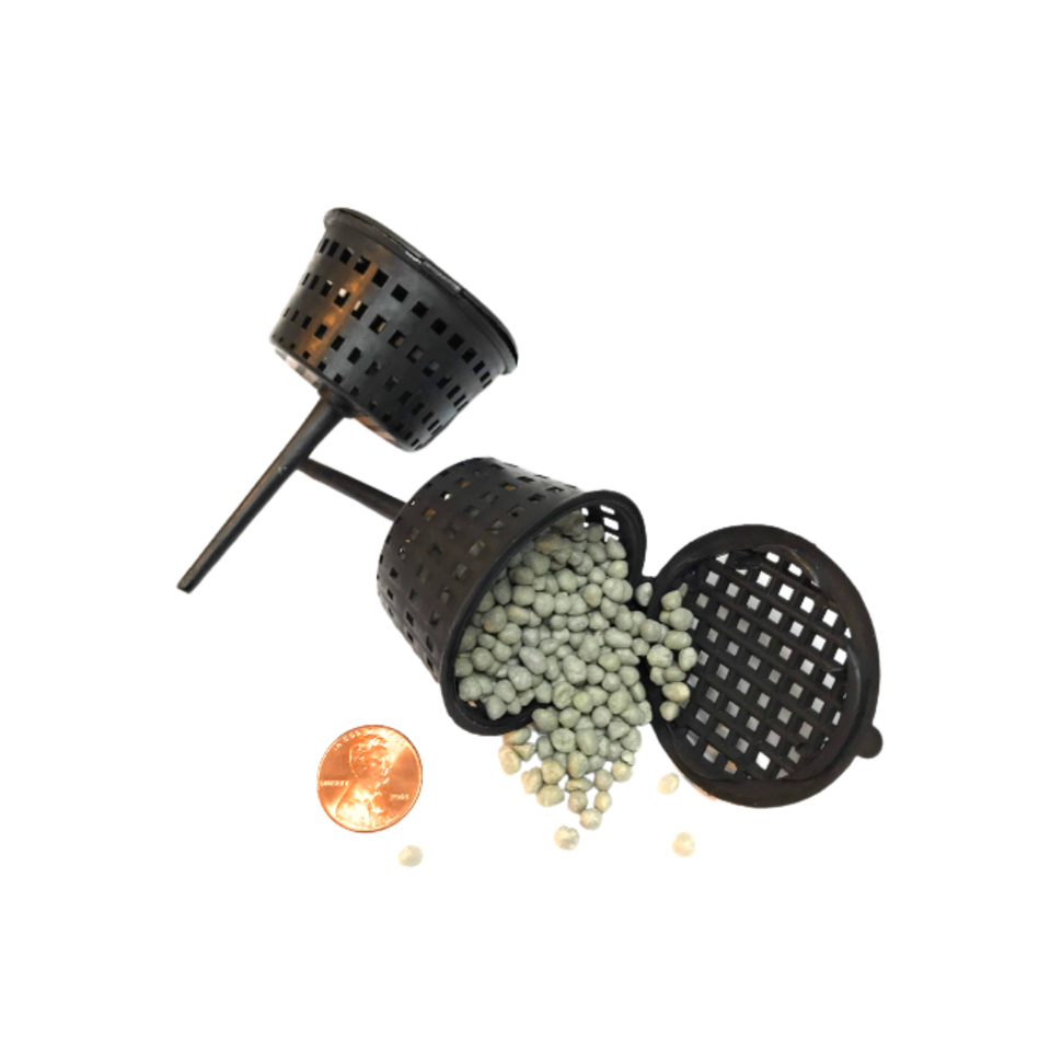 Plants Fertilizer Basket Plastic Mesh Box With Lid for Flower Pots ...