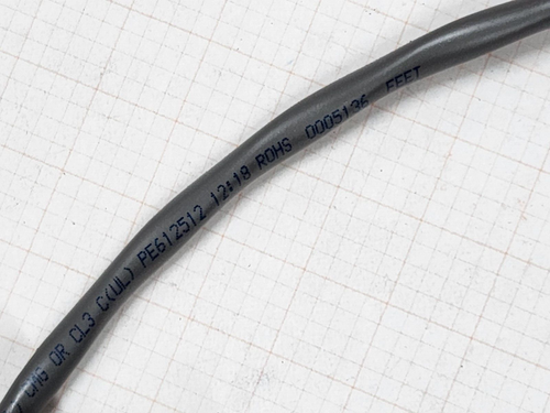 Belden 8461 18/1P Twisted Pair Audio/Control/Communication Cable Gray ...