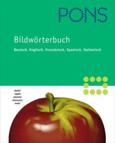 Pons Pictorial Dictionary: German-English-French-Spanish - Hardcover ...