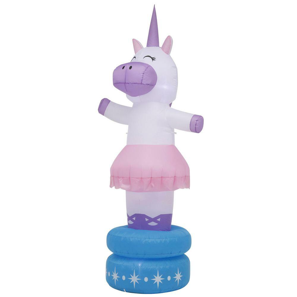 7 ft. Animated Inflatable Airblown Unicorn Music Box | eBay