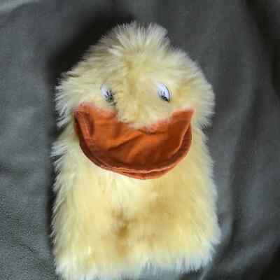 Yellow Duck Puppet Orange Bill | eBay