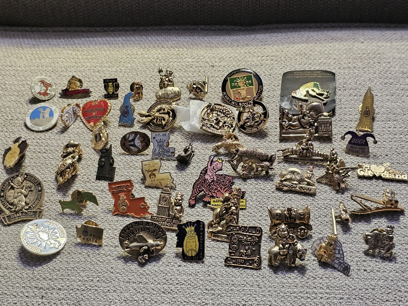 Royal order of jesters roj Biliken Pins Masonic ROJ Jetsers Pins | eBay