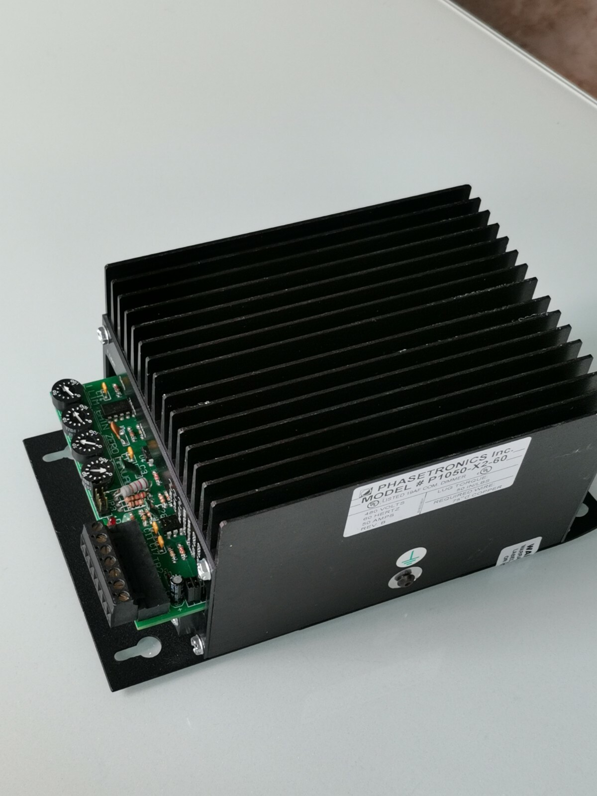 Phasetronics P1050-X2-60 Power Control System ASM 480V, 60 Hz | eBay