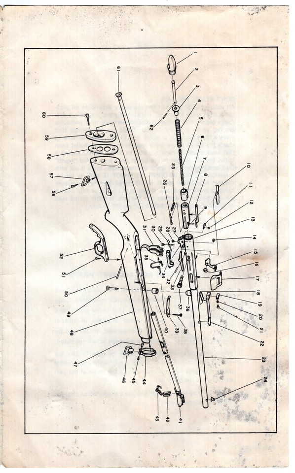 Wards Western Field Model M-846 .22 Caliber Owners Guide Manual Vintage ...