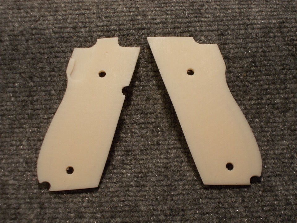 Custom S&W Model 39, 52, 439, 539 & 639 Grips Faux Ivory | eBay