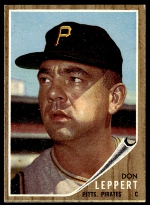 1962 Topps Don Leppert Rookie Pittsburgh Pirates #36 | eBay
