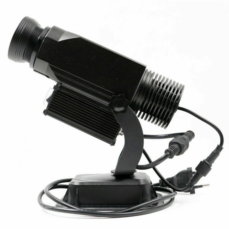 15W LED GOBO Logo Projector Light Waterproof Rotating Image + Remote ...