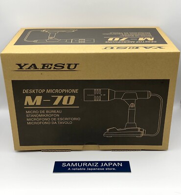 Yaesu M-70 Desktop Microphone MD-100A8X Successor condenser microphone ...