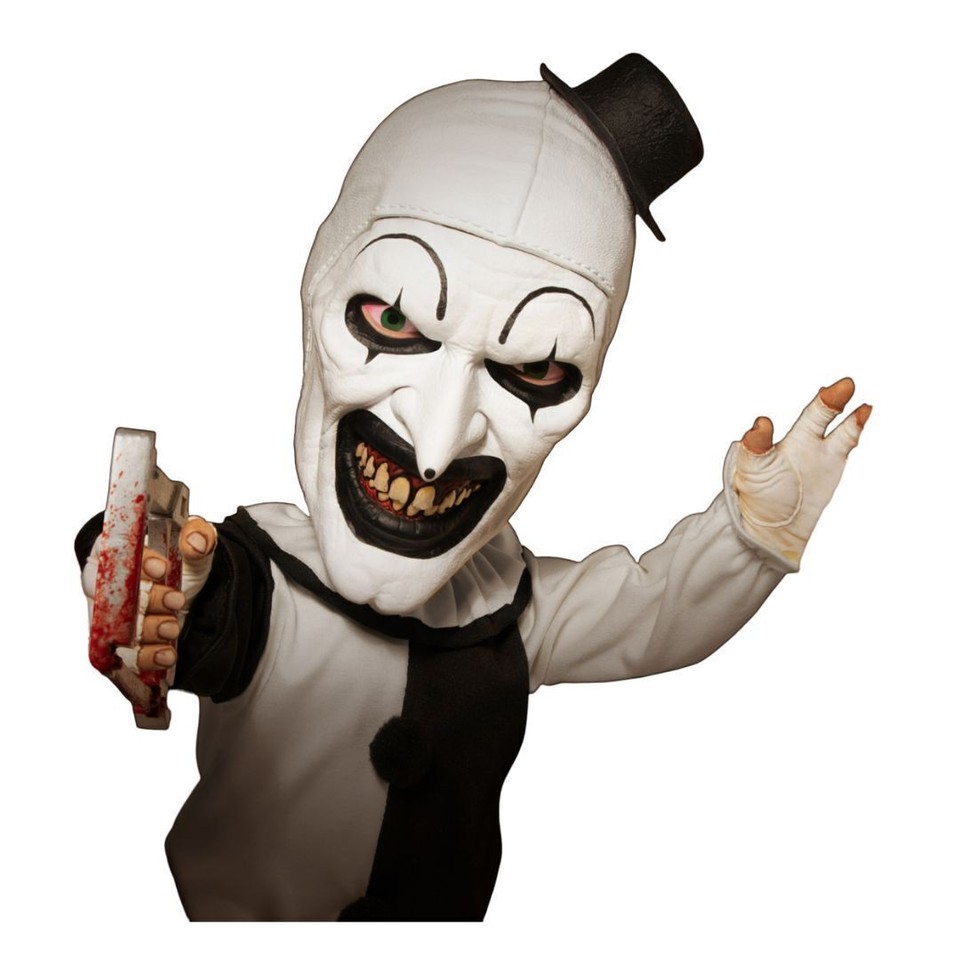 Mezco - Terrifier: Art the Clown with Sound MDS Mega Scale 15-Inch Doll ...