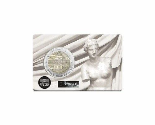 FRANCE 2025 LOUVRE Museum The VENUS de MILO €2 commemorative coin BU ...