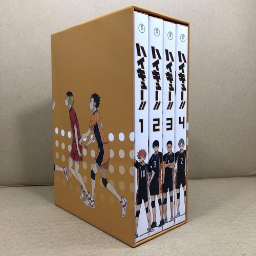 Haikyuu!! DVD Vol. 1-4 Set + Box Anime | eBay