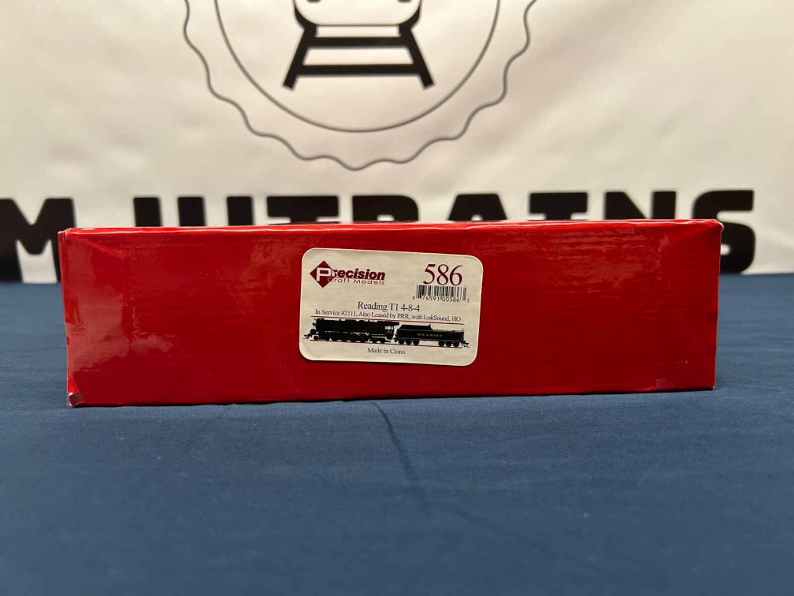 Precision Craft Model HO Reading #2111 4-8-4 T-1 Steam Engine w ...