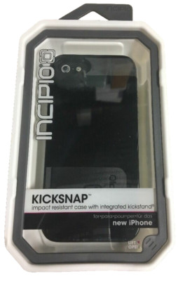 Incipio Kick Snap Impact Resistant Case With Kick Stand For IPHONE 5 ...