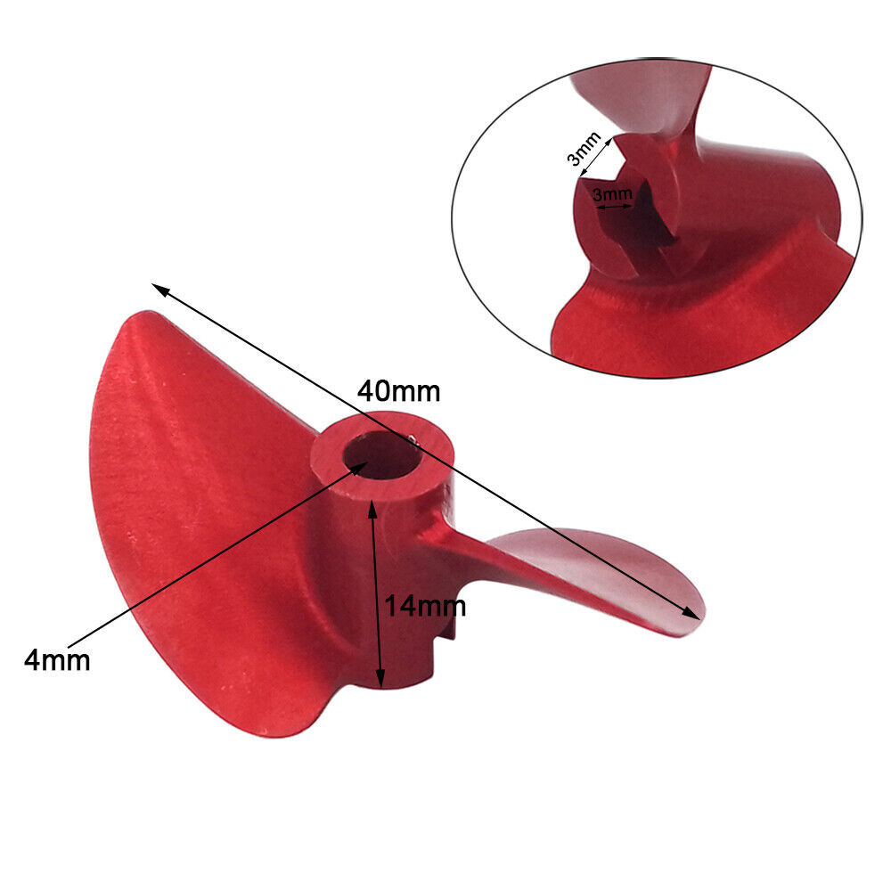 UDI903 RC Boat Propeller Turn Fins Trim Tab Parts Upgrade Accessories ...