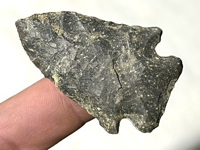 COLORFUL KIRK CORNER NOTCHED POINT OHIO AUTHENTIC ARROWHEAD INDIAN ...