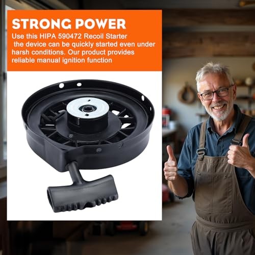 590472 590739 Recoil Starter Assembly for Tecumseh 590732A 590737 ...