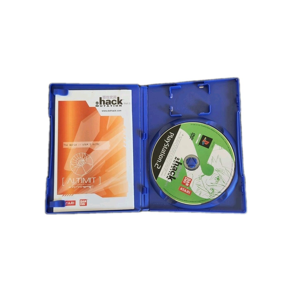 Dot Hack .hack Part 2 Mutation PAL PS2 PlayStation 2 Complete With ...