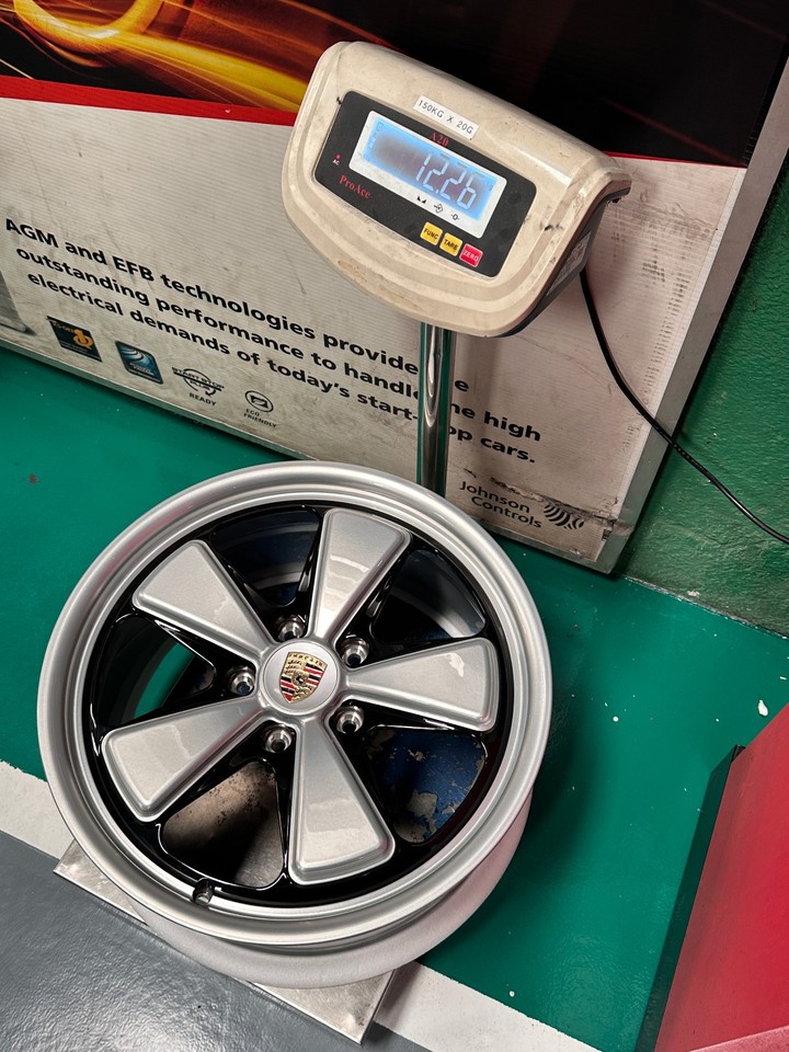 New 19x8.5 19x12 (4 Wheels) Porsche Fuchs Design FORGED Carrera 997 ...