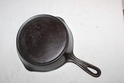 RARE Chicago Hardware Foundry CHF #5 Cast Iron Skillet Favorite Cook ...
