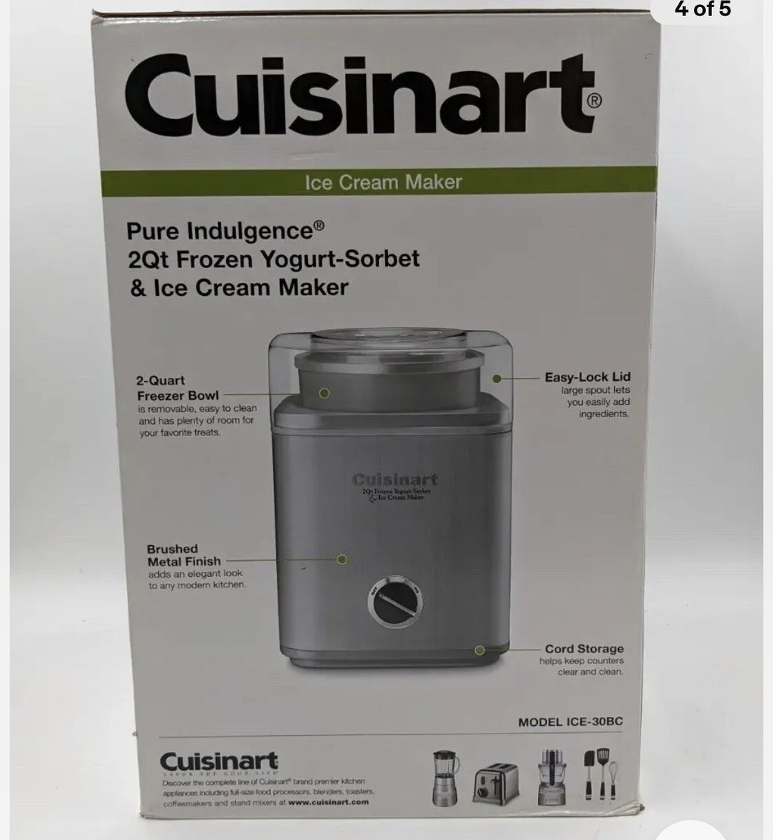 Cuisinart Ice Cream Maker