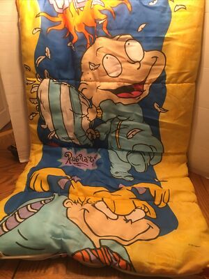 Vintage 1997 Viacom Rugrats Kids Sleeping Bag Tommy Chuckie Angelica | eBay