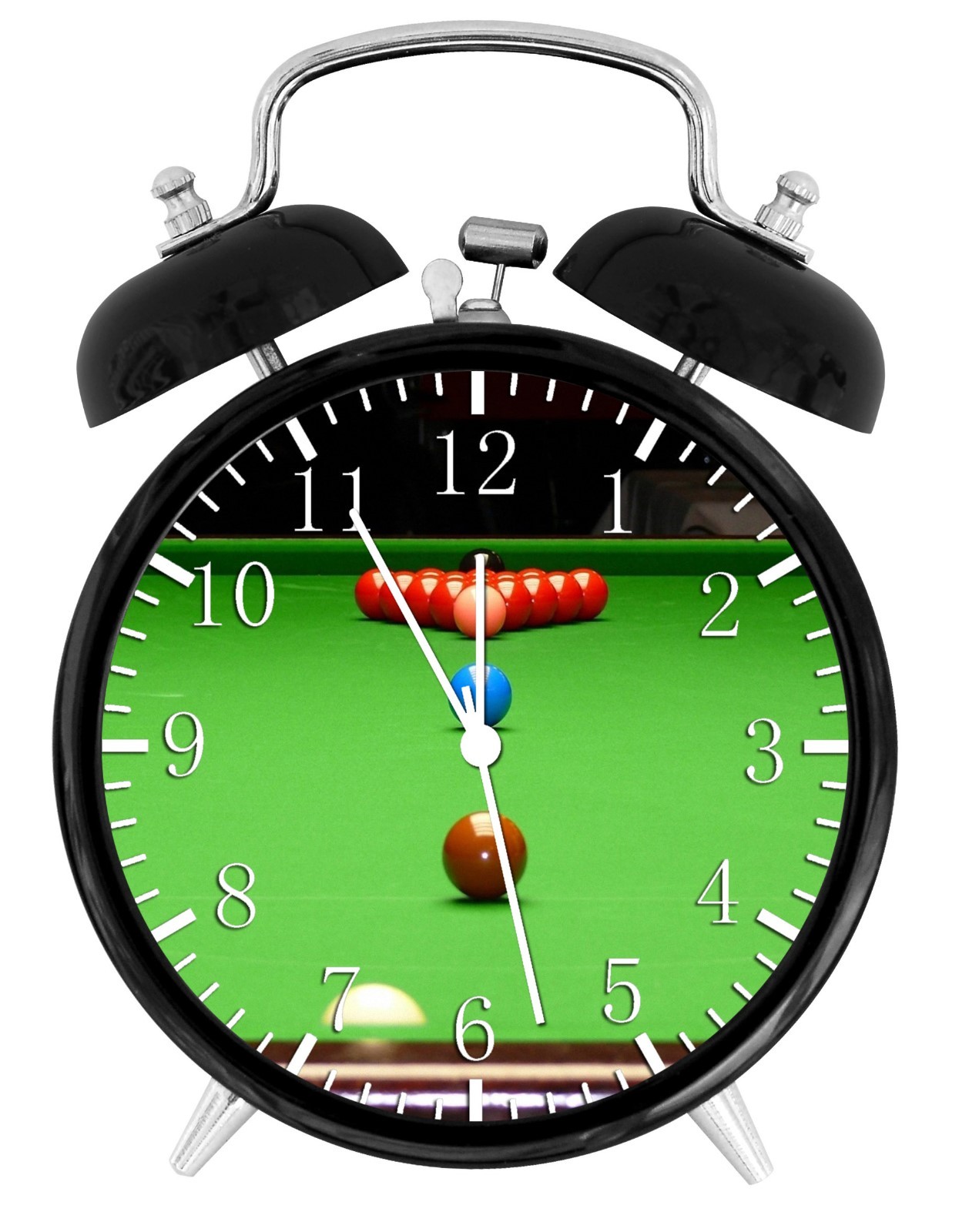 Snooker Billiard Alarm Desk Clock 3.75" Home or Office Decor E418 Nice ...
