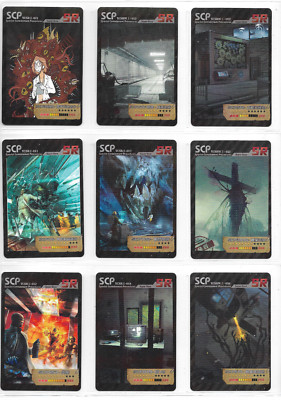 Camon - SCP Foundation YCSR10301 Series - 24-card SR holofoil base set ...
