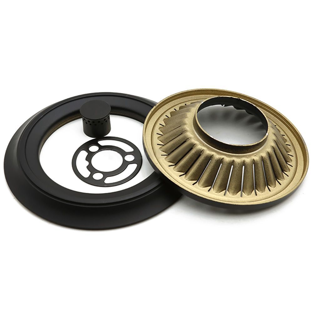 Lids Cover High Foot Burner Core Stainless Lids Diffusers Embedded Gas ...