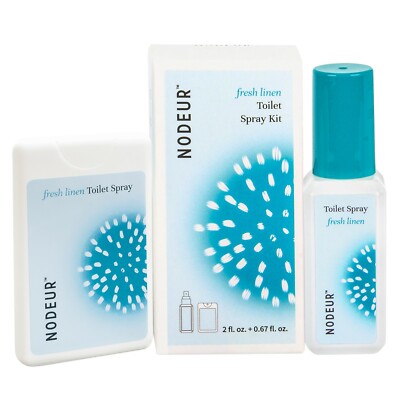 NODEUR® Before You Go Toilet Spray Bathroom Air Freshener 1+1 Kits ...