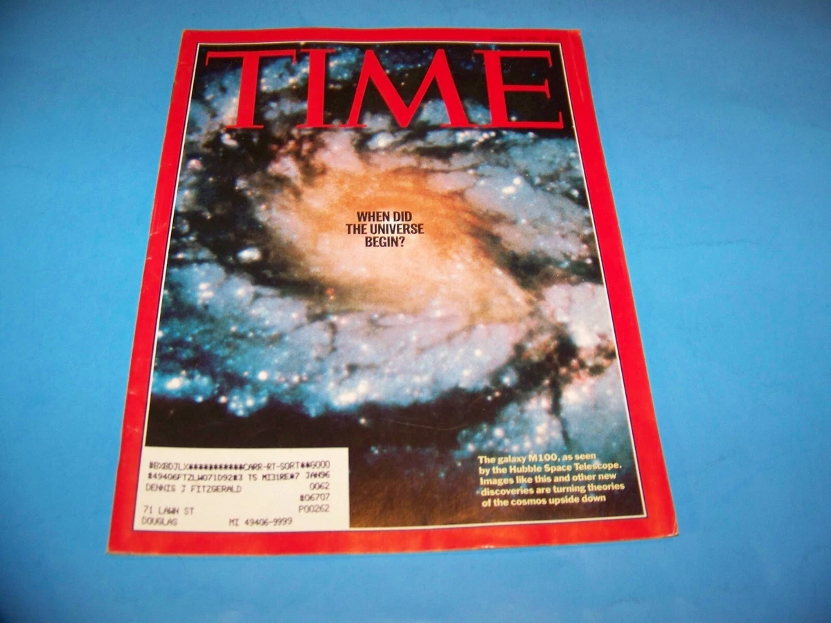 Magazine Cover Hubble Telescope