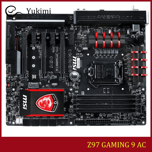 FOR MSI Z97 GAMING 9 AC Socket 1150 DDR3*4 32GB HDMI DisplayPort ...