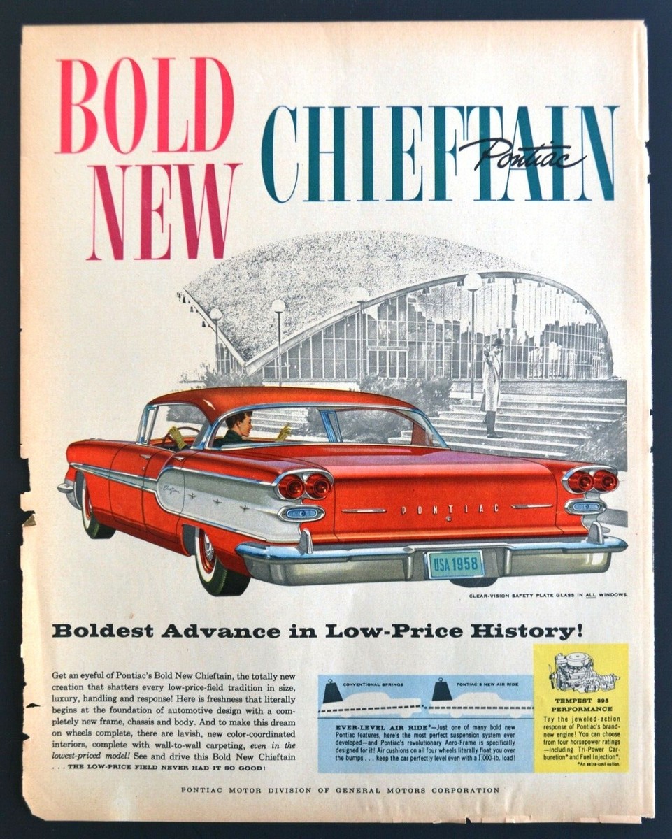 1958 Pontiac Logo 1958 Pontiac Star Chief Custom Catalina Coupe | La