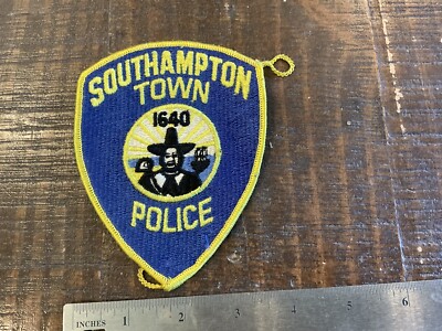 ORIGINAL VINTAGE SOUTHAMPTON TOWN LONG ISLAND NY POLICE PATCH | eBay