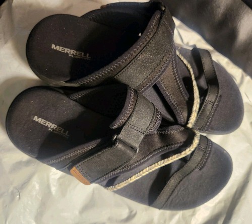 Merrell Terran 4 Floatmax Womens Black Slip On Slide Sandal Size 7 ...