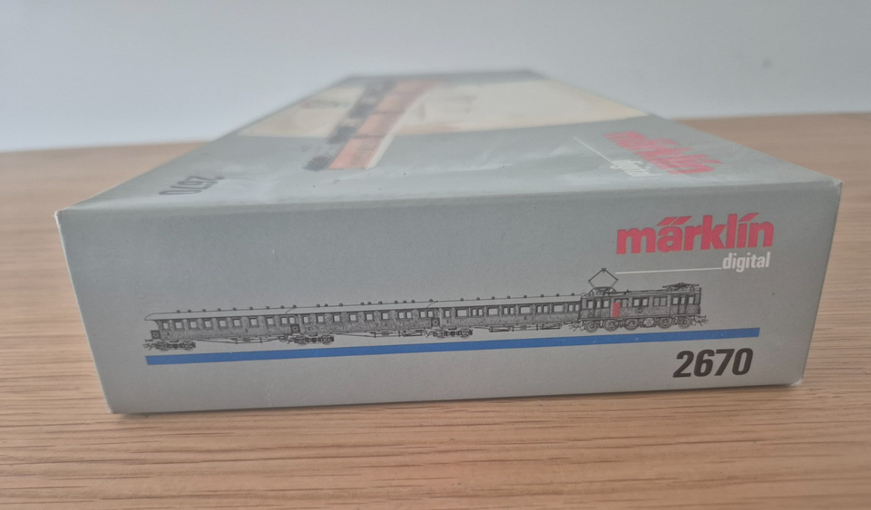 MäRKLIN 2670 HISTORIC EXPRESS TRAIN OF 1938 DIGITAL HO GAUGE NEW NEVER ...