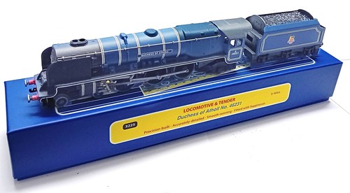 Hornby dublo 3 rail Duchess of Athol BR exp Blue No. 46231 | eBay UK
