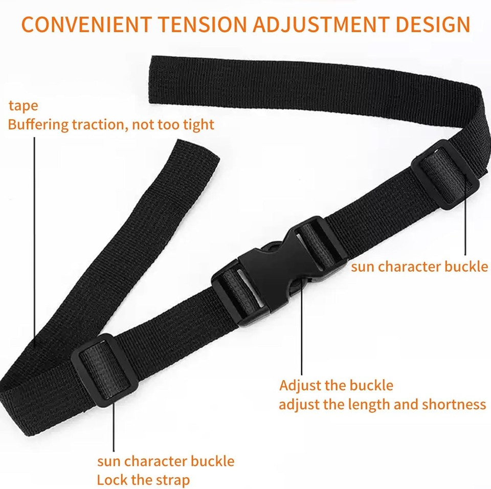2 Pieces Backpack Chest Strap, Non-Slip Rucksack Straps Adjustable ...