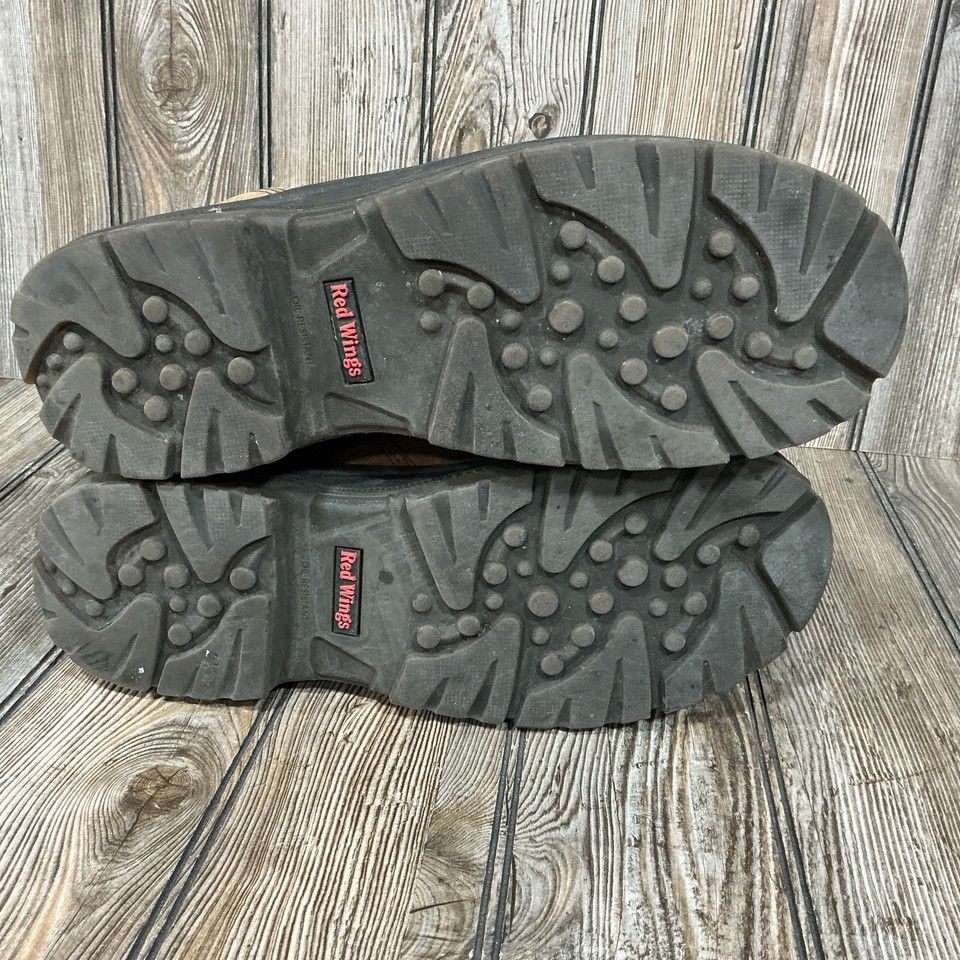 Red Wing King Toe Mens Sz 11 H Extra Wide No. 2240 Safety Toe Boots ...