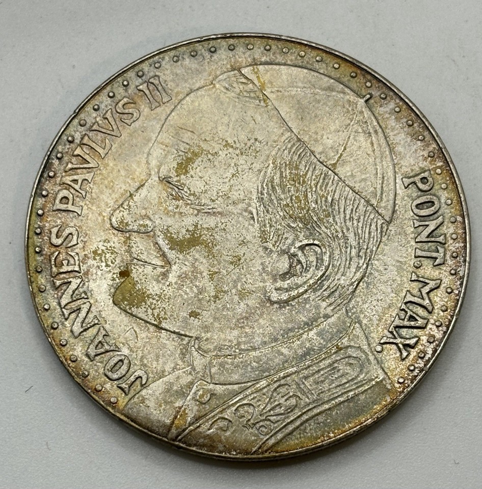 Joannes Pavlvs II Pont. Max Pope John Paul II Coin Token X-554 | eBay