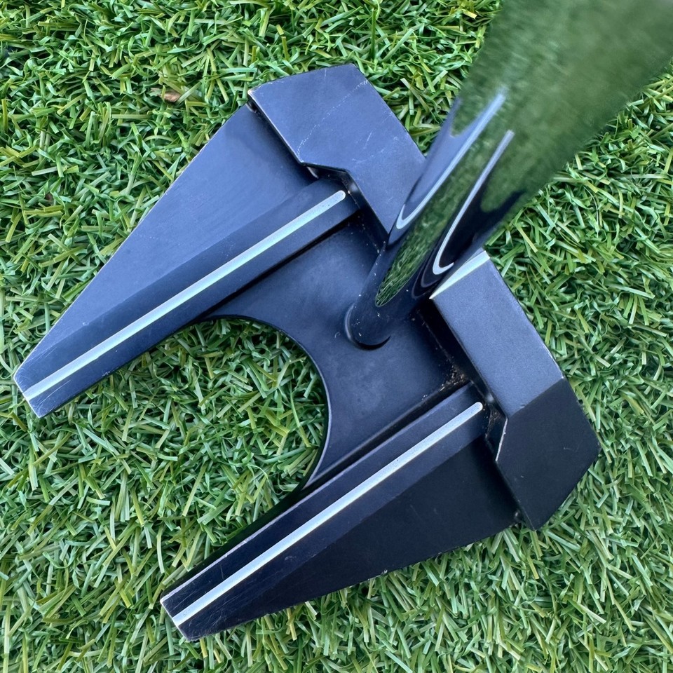Odyssey Ai-One Cruiser Broom Stick #7 Split Grip Center Shaft Putter 48 ...