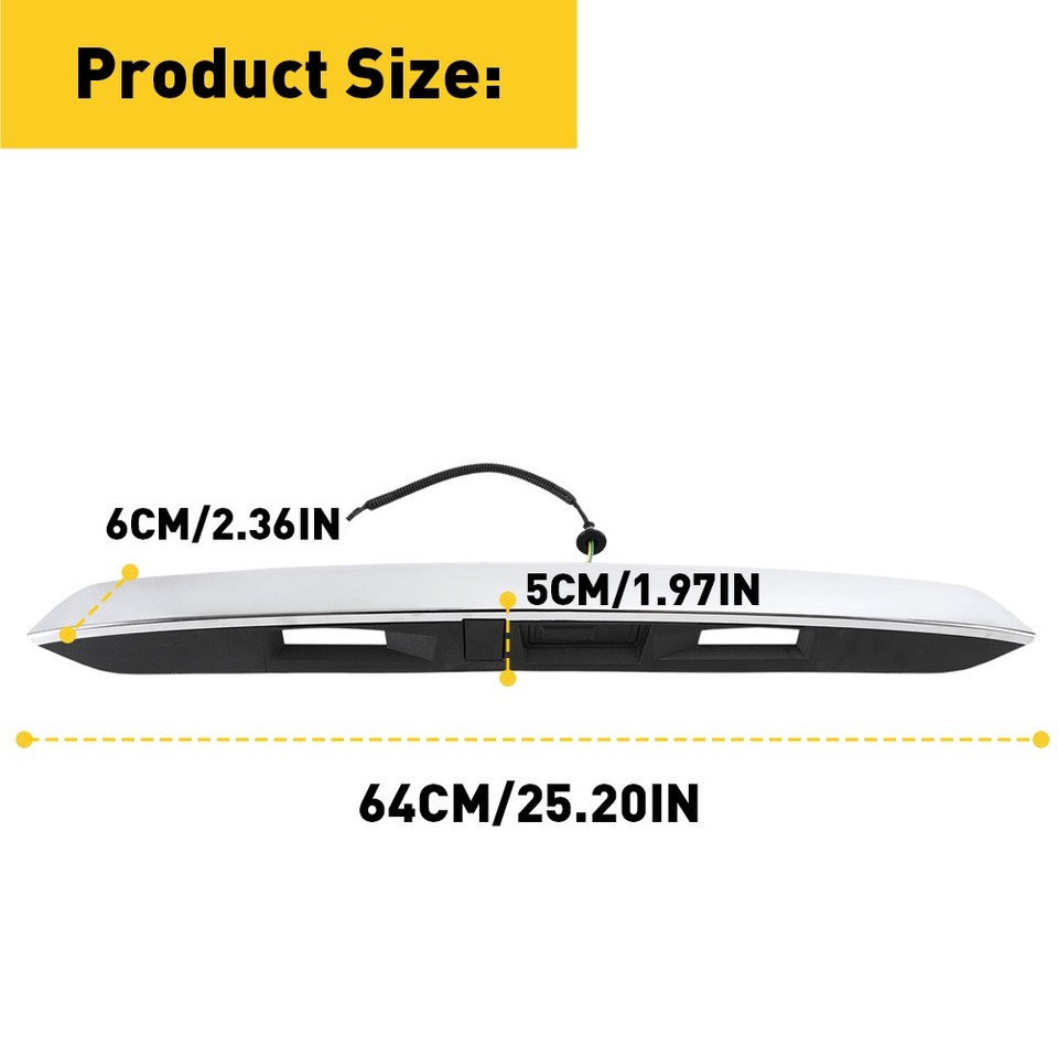 Tailgate Handle Finisher Chrome Garnish Molding FIt Nissan Pathfinder ...