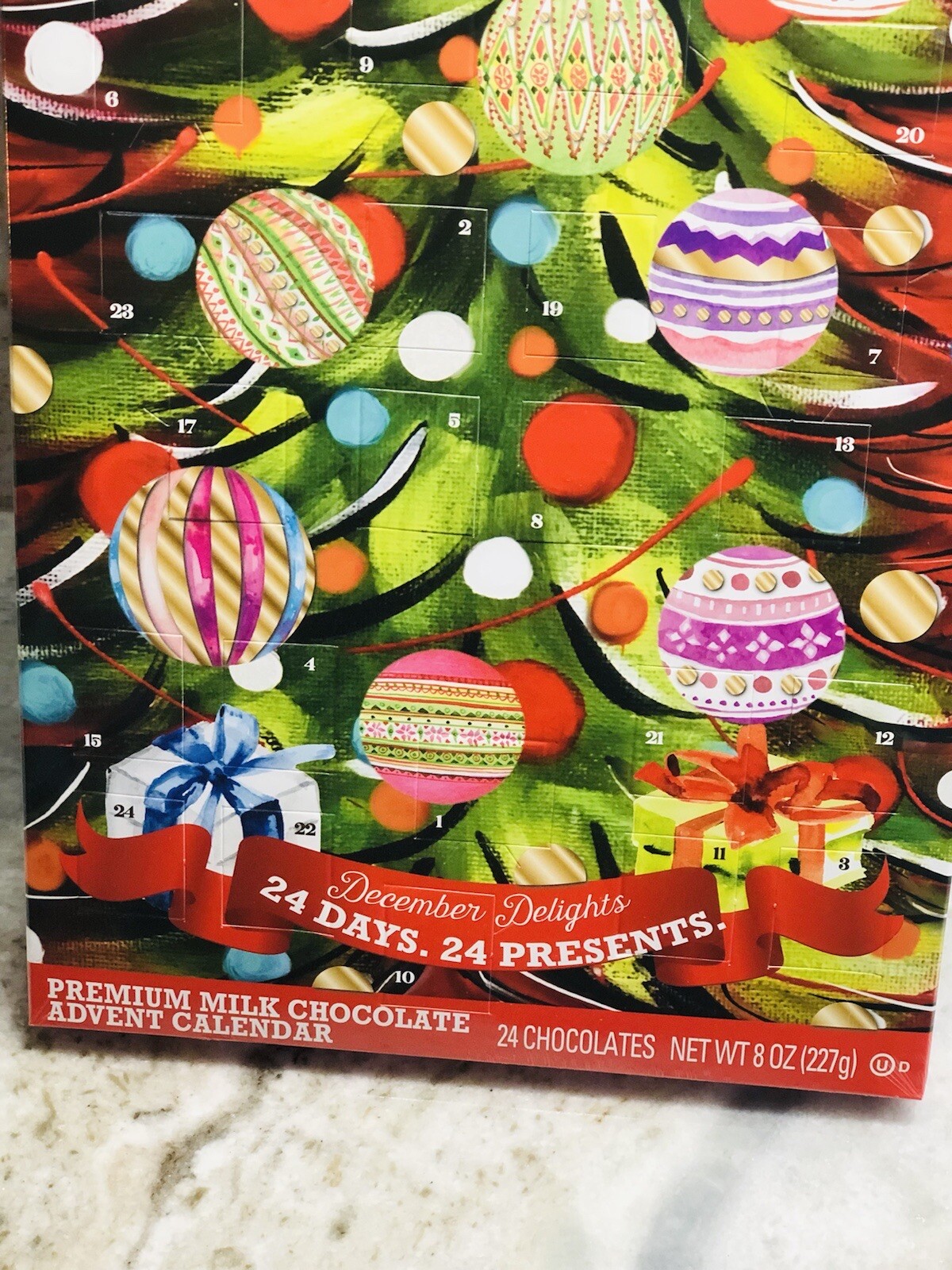 Madeline Chocolates Countdown to Christmas 24 Premium Milk Chocolates ...