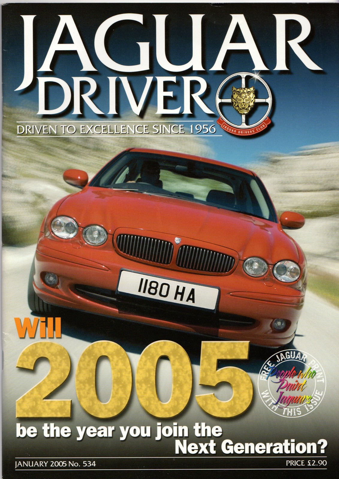 Magazine Jaguar Driver 01/2005 No 534 XJ40 Clockwork MK1 MK2 Type E XJ Xk Xjs | eBay